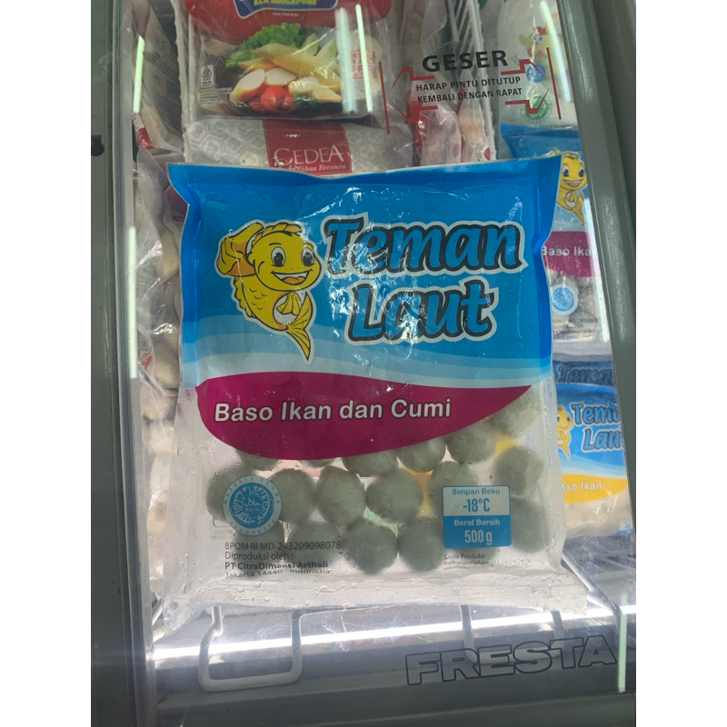 Jual Teman Laut Bakso Cumi 500g | Shopee Indonesia