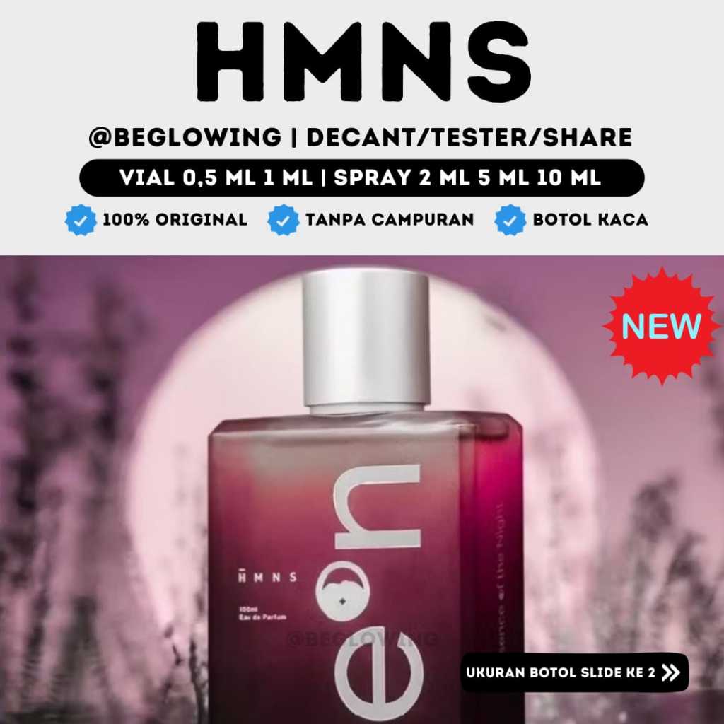 Jual Decant - HMNS Untitled Aroma 2 EoN Essence of the Night The ...