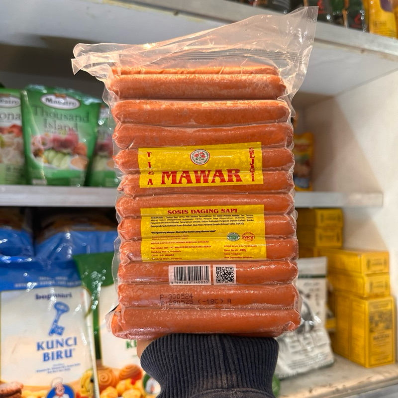 Jual MAWAR sosis merah sapi 800g | Shopee Indonesia