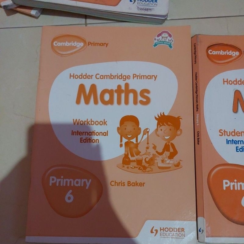 Jual Buku Math Studentbook dan Workbook Cambridge Kelas 6 (KONDISI ...