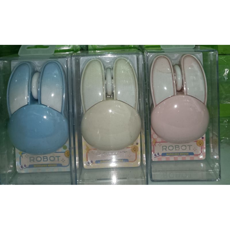 Jual Rp. 80.000 Min 5 PCS // ROBOT M380 mouse wireless rabit silent ...