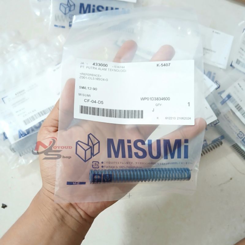 Jual Per Misumi Biru Tua SWL 12 - 90 / misumi warna | Shopee Indonesia