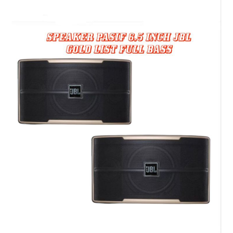 Jual Speaker pasif 6,5 inch JBL gold list full bass | Shopee Indonesia