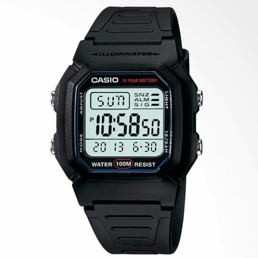 Jual CASIO W-800H-1AV / W800H ORIGINAL & BERGARANSI | Shopee Indonesia