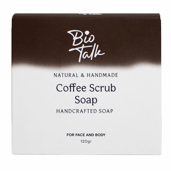 Jual BIO TALK Coffee Scrub Soap 120g | Shopee Indonesia