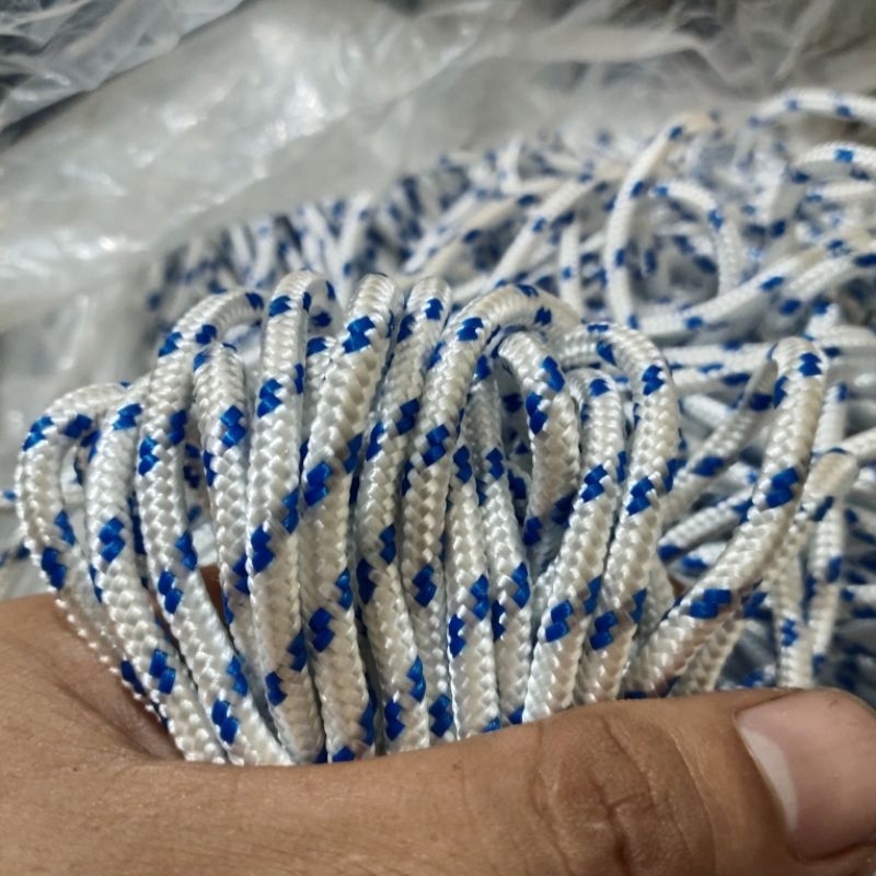 Jual tali tambang karmantel lokal 5mm tali pursik 5mm tali tenda ...