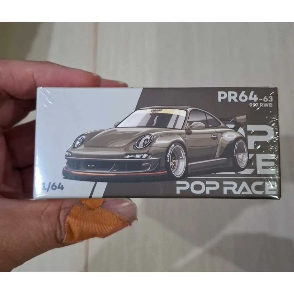 Jual POP RACE PORSCHE RWB 997 DARK GREEN SEGEL | Shopee Indonesia