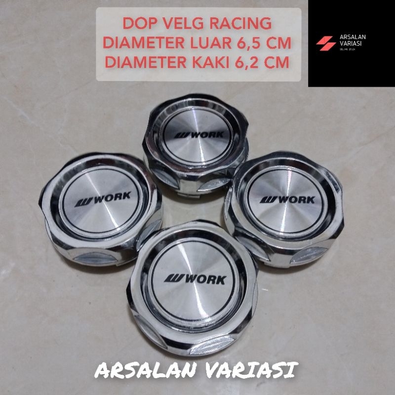 Jual Dop roda tutup velg mobil racing variasi full chrome logo plat ...