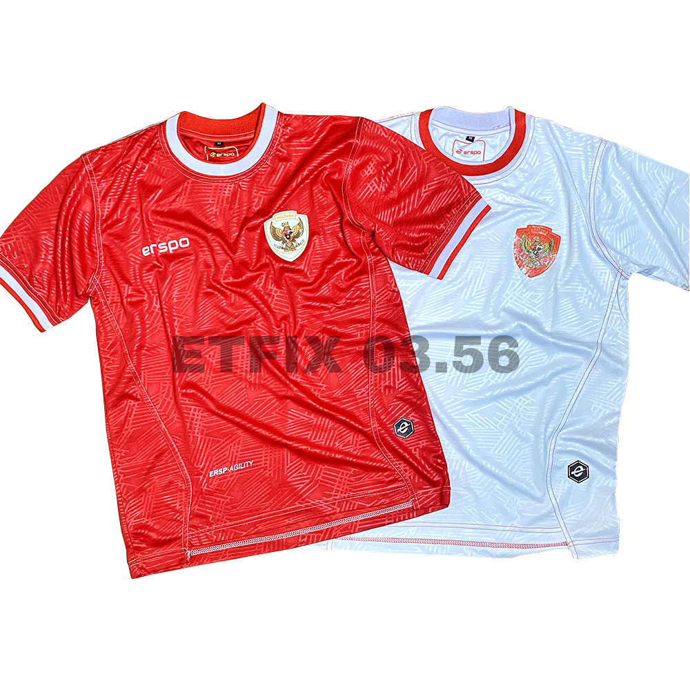 Jual Jersey Timnas Indonesia 2024 Ersp0 Terbaru Replika Premium Timbul ...