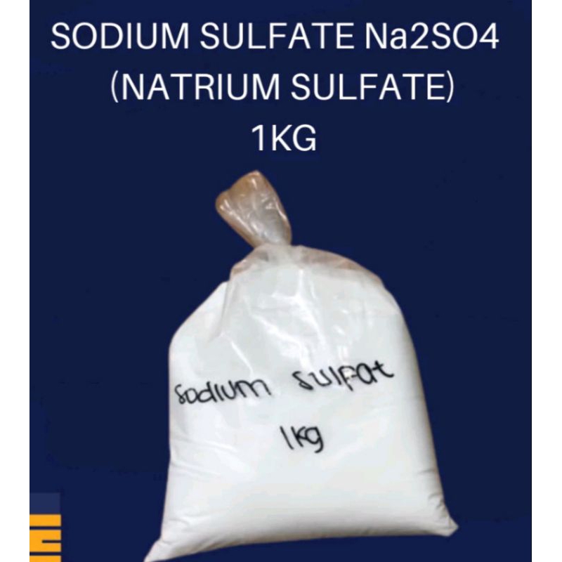 Jual SODIUM SULFATE/ SODIUM SULFAT / NATRIUM SULFAT 1 KG | Shopee Indonesia