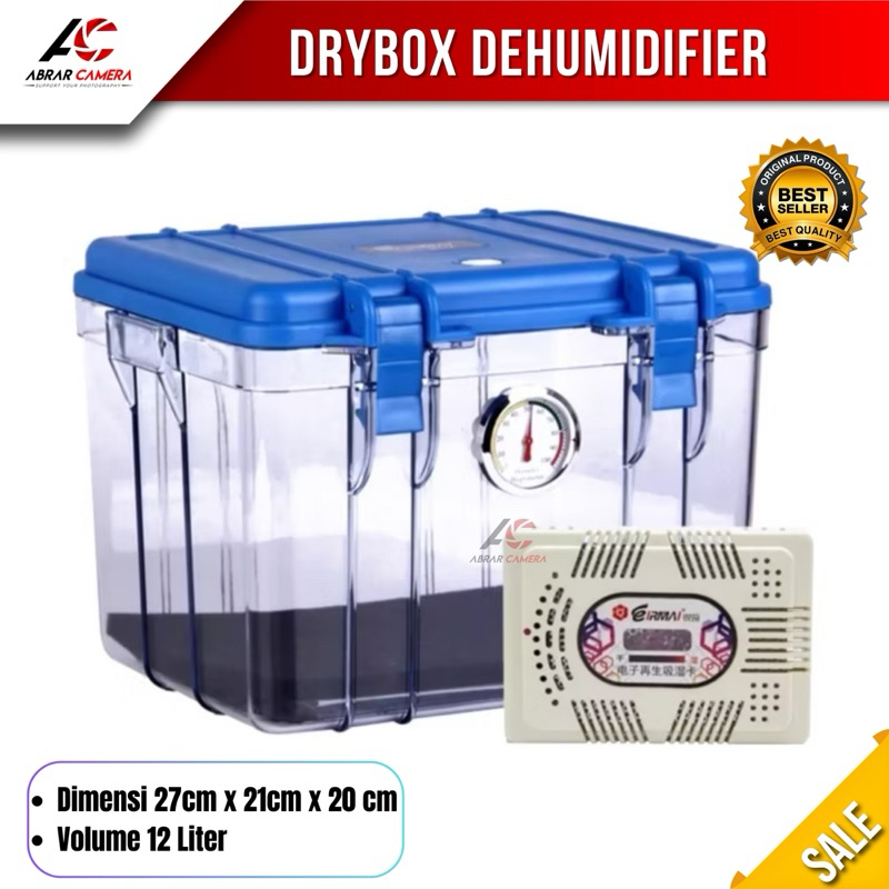 Jual Dry Box Kamera Kotak Kering dengan Dehumidifier Size S / Drybox ...