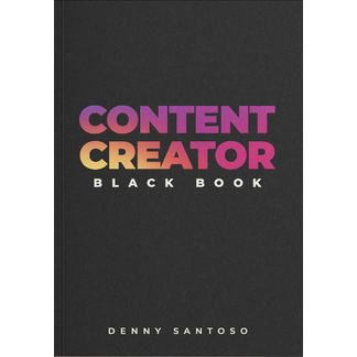 Jual (ID1404) Content Creator BIack Book | Shopee Indonesia