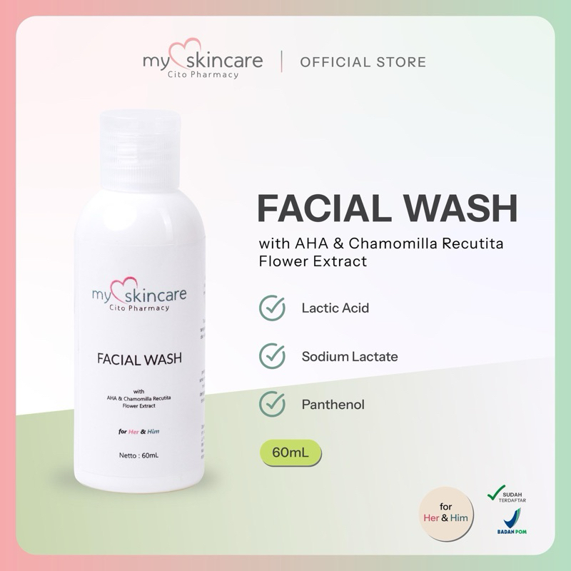 Jual My Skincare Cito Pharmacy (Facial Wash 60 ml) | Shopee Indonesia