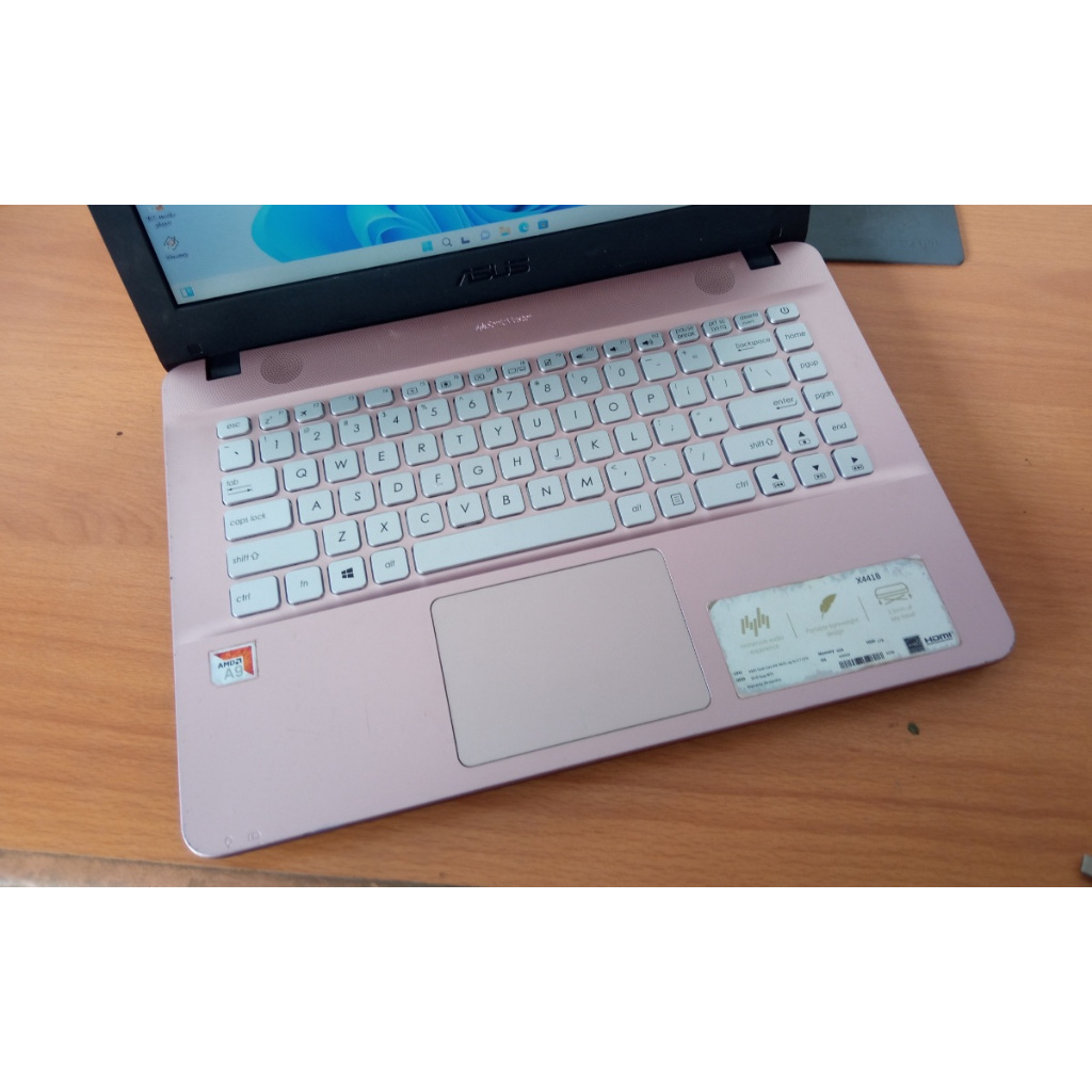 Jual Laptop ASUS X441B AMD A4-9125. RAM 4GB DDR4. SSD 128GB. Layar 14 ...