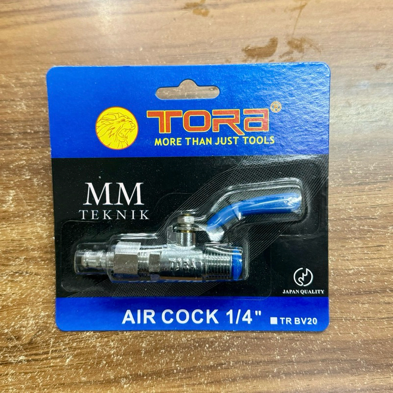 Jual Kran Angin Kompressor 1/4" Tora Kran Hato Kran Angin Stop ...
