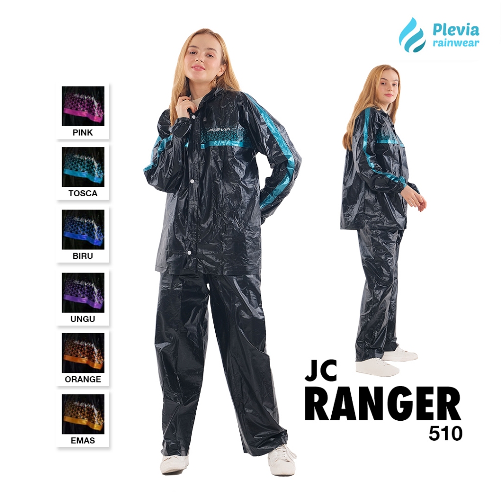 Jual PLEVIA - Jas Hujan Dewasa Ranger 510 / Rain Coat Set Jaket ...