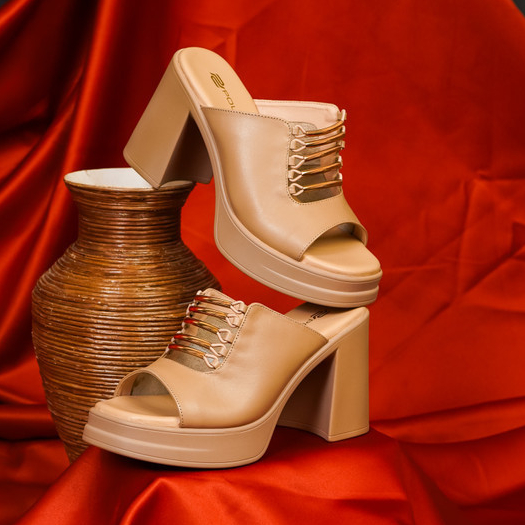 Jual Pollux Classic WPOAS 10- Sandal Heels Wanita Kekinian Berbahan ...