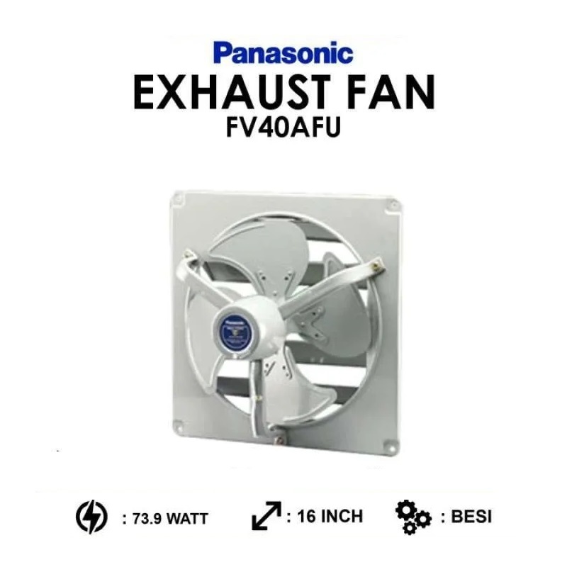Jual Panasonic FV40AFU Industrial Exhaust Fan 16 inch Exhaust Dinding ...