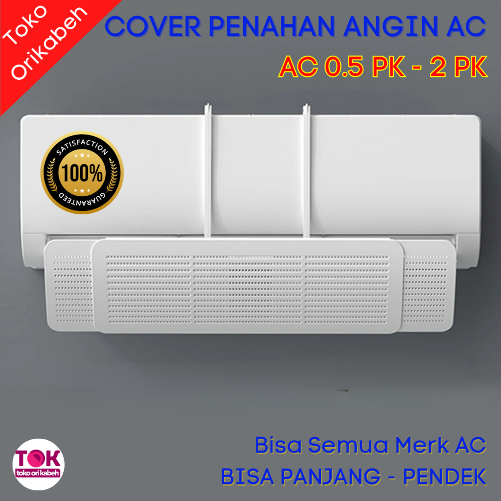 Jual Cover Penahan Hembusan Angin Indoor AC Penghalang AC Kamar Rumah ...