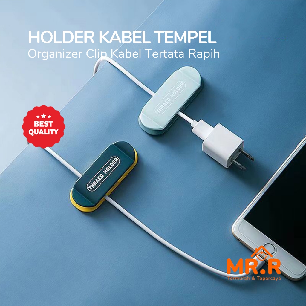 Jual Penjepit Kabel Charger HP USB Klip Holder Multifungsi Cantolan ...