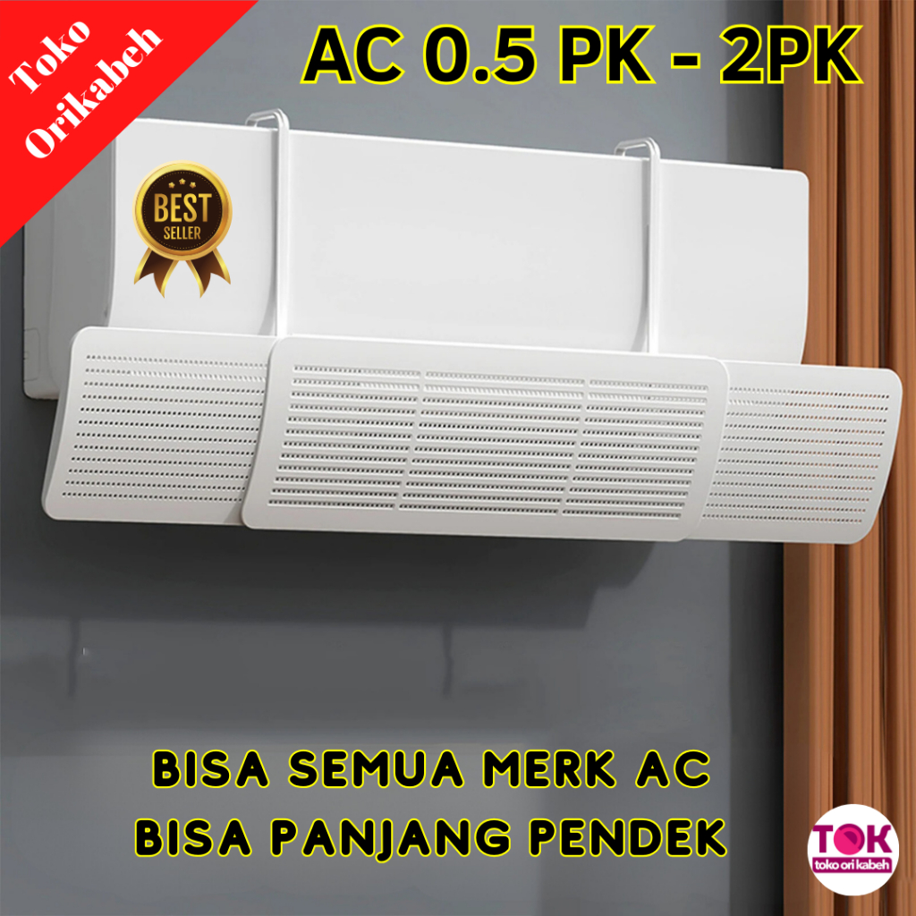 Jual Talang AC Penutup AC Anti Angin – Cocok untuk Penutup AC Kamar ...