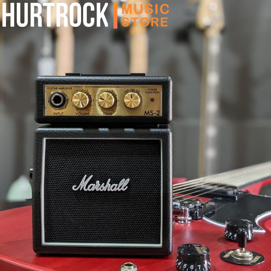 Jual Marshall MS 2 Mini Amplifier Sound System MS2 | Shopee Indonesia