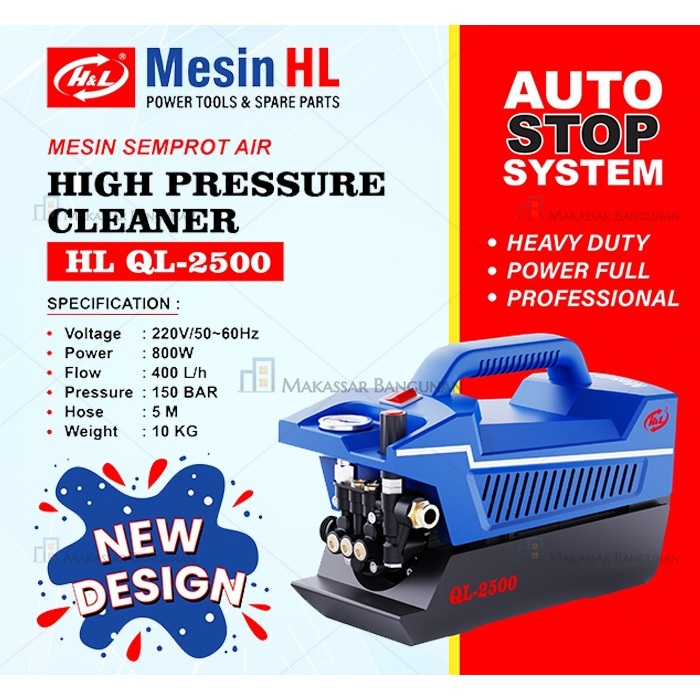 Jual Mesin Steam Cuci Mobil Motor H&L QL 2500 Mesin Steam HnL | Shopee ...
