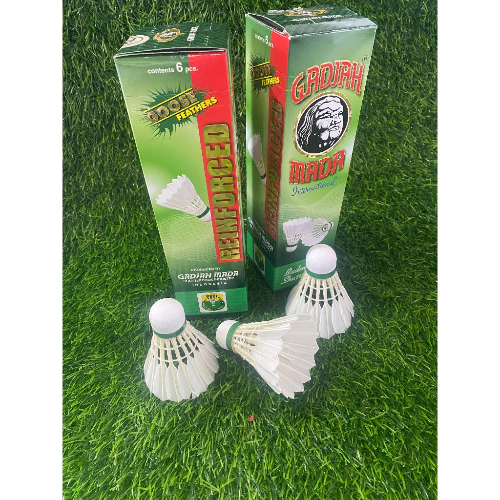 Jual Shuttlecock Gadjah Mada Reinforced Isi (6 pcs) | Shopee Indonesia