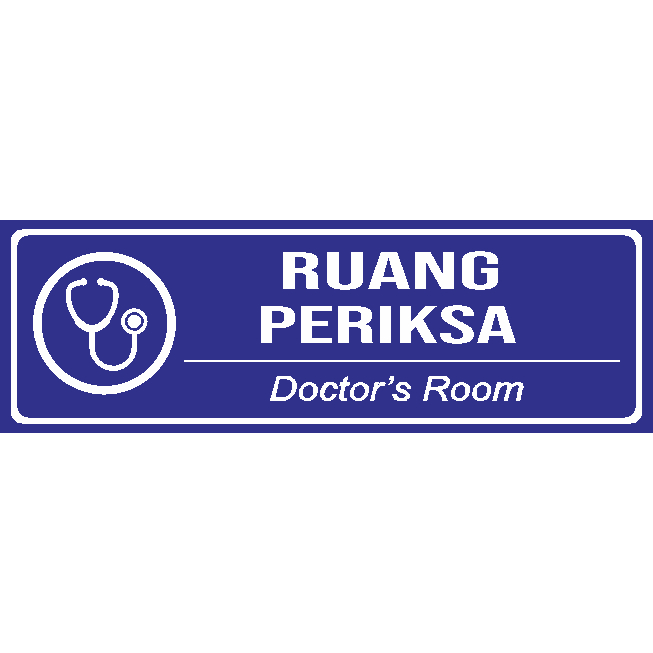 Jual Aneka Stiker Nama Ruang untuk Kantor dan Instansi | Stiker Ruang ...