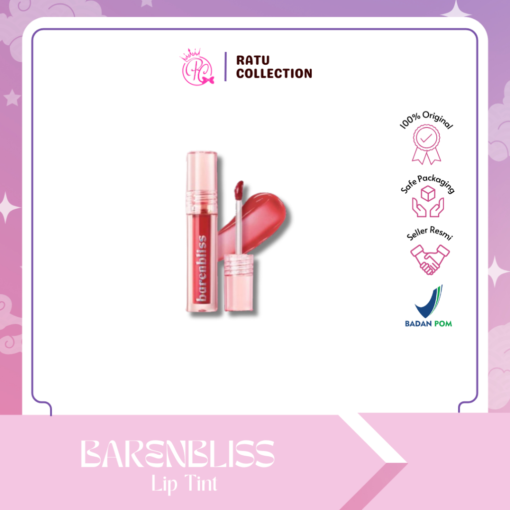 Jual BARENBLISS Peach Makes Perfect Lip Tint -BNB Lip Tin Glossy Stain ...