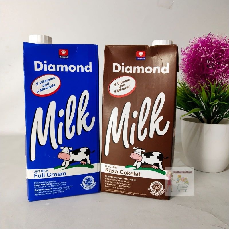 Jual Susu Diamond UHT 1 Liter | Shopee Indonesia