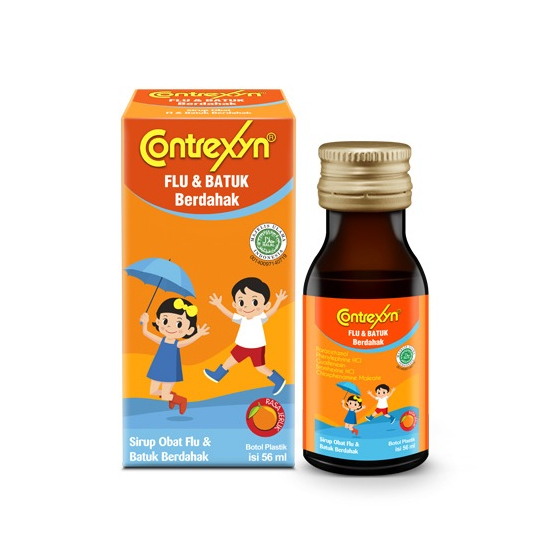 Jual Contrexyn Flu Batuk Berdahak Syrup 60 ml | Shopee Indonesia