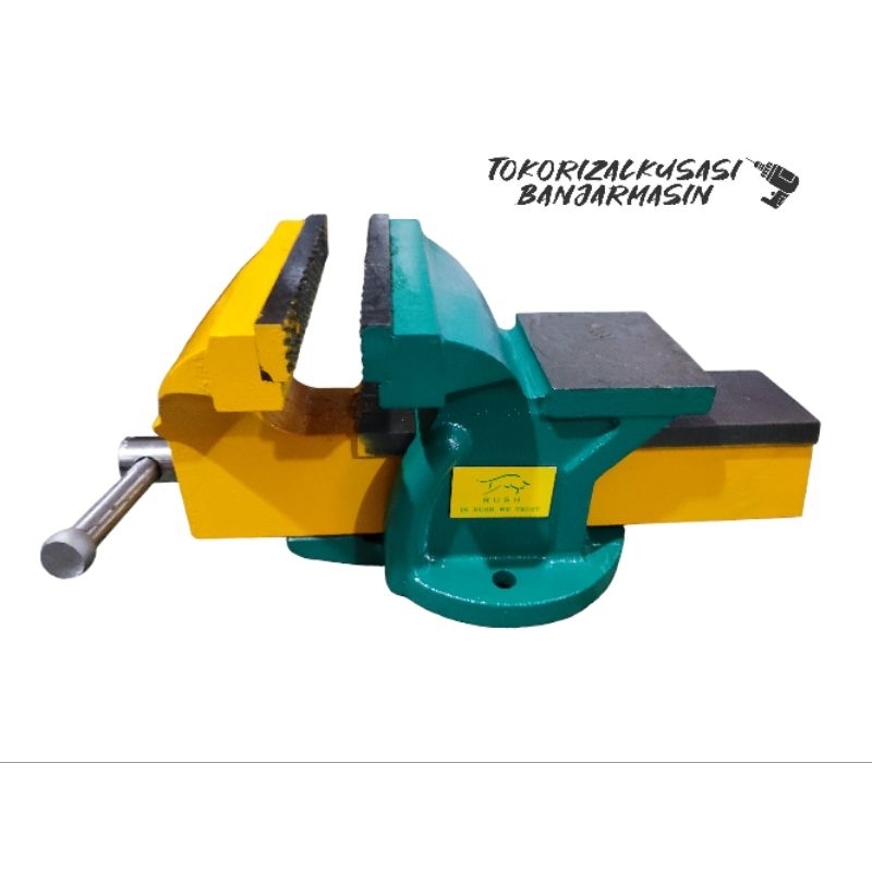Jual Catok ragum meja 6 inch RUSH/ Bench vise steel body 6 inch ...