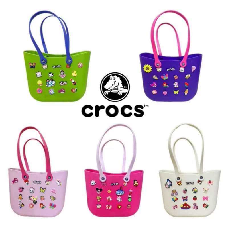 Jual Crocs Handbag - Tas Crocs Wanita Bahan Karet | Shopee Indonesia