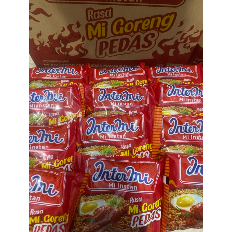 Jual Intermie Goreng Pedas [ 1 Dus isi 40 pcs ] | Shopee Indonesia