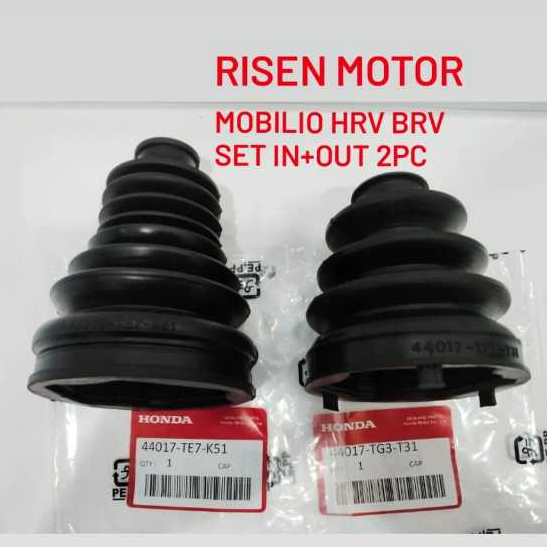 Jual BOOT AS RODA BOOT CV JOINT MOBILIO BRIO HRV BRV 1SET 2PC IN/OUT ...