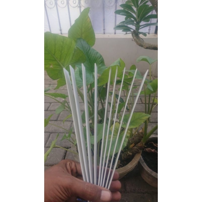 Jual PVC Lembaran Paralon / Bahan Miniatur Ukuran 2cm x 25cm, Tebal ...