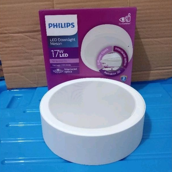 Jual Philips Downlight Meson 17W Outbow/ LED Panel Philips Meson 17W ...