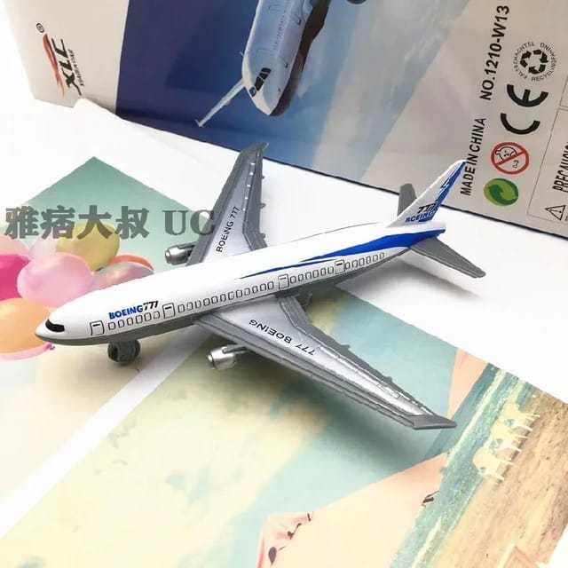 Jual DIECAST PESAWAT TERBANG BOEING 777 MINIATUR KAPAL TERBANG MINI MURAH | Shopee Indonesia