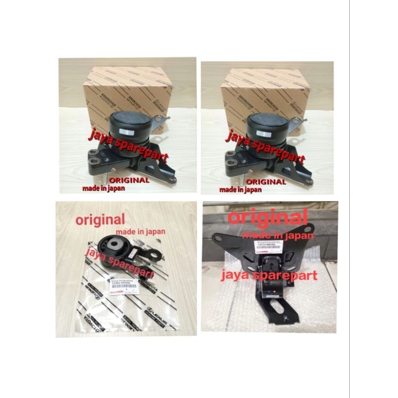 Jual Engine Mounting Set Toyota Yaris New Vios Gen2 2007-2012 Matic AT ...