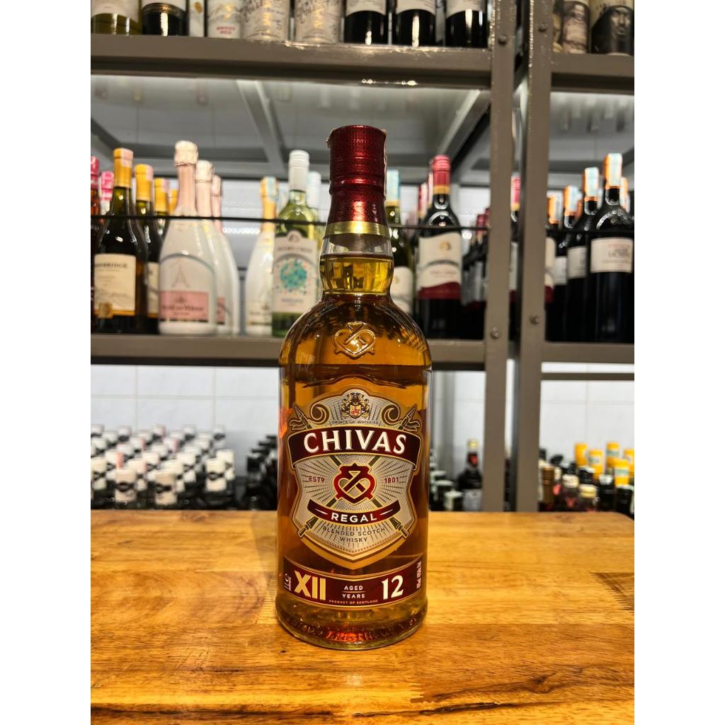 Jual 1 LITER / 1000ML CHIVAS REGAL AGED 12 YEARS OLD YO 1000ML JUMBO ...
