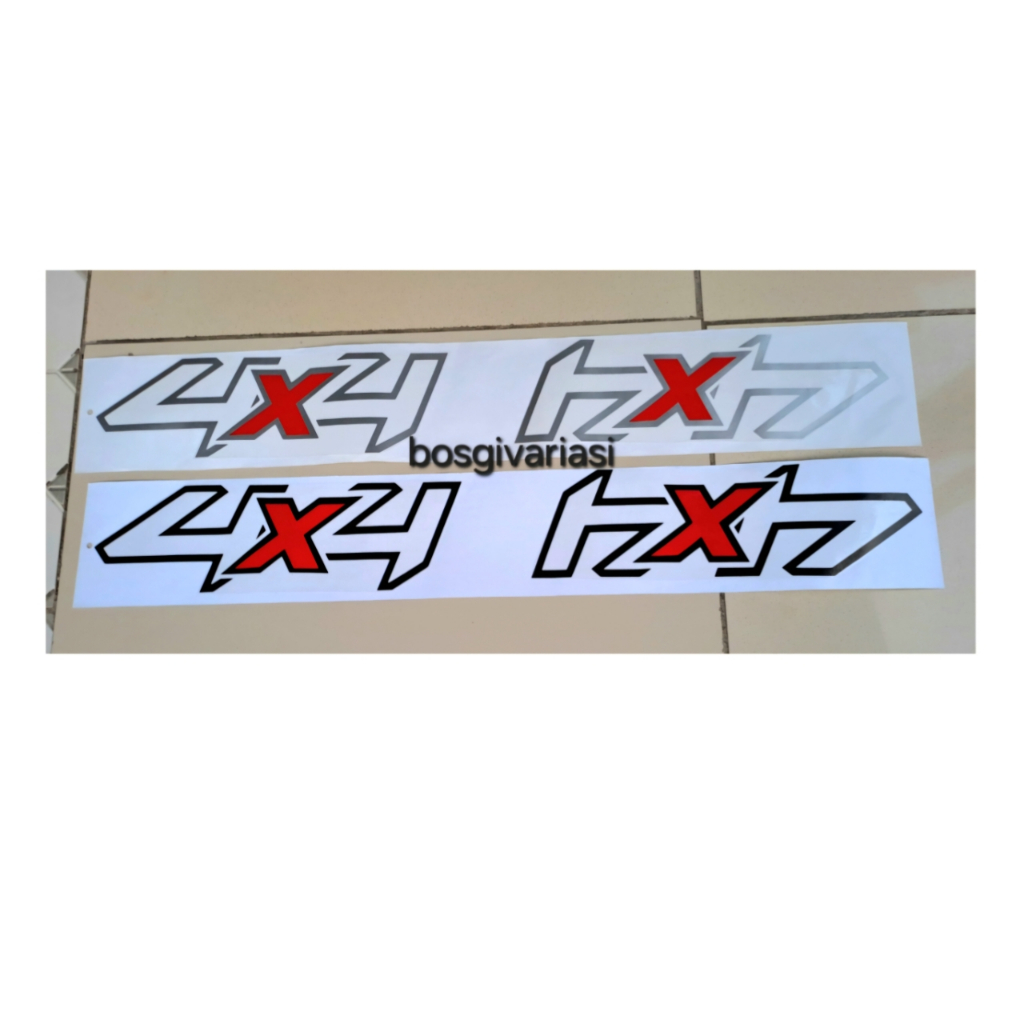 Jual stiker 4x4 jeep Ranger Ford off road / stiker jeep 4x4 / sticker ...