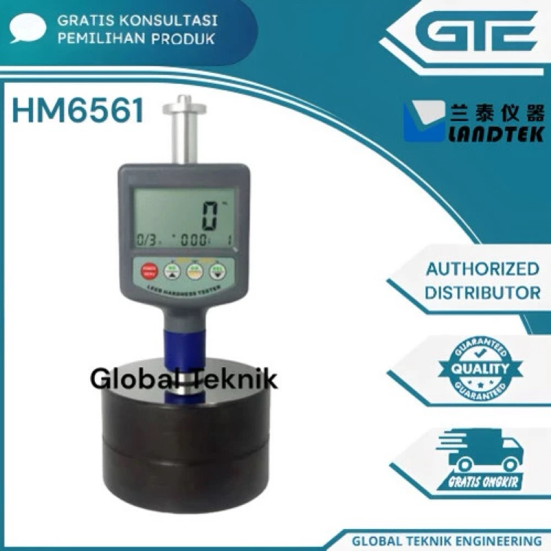 Jual Hardness Tester HM6561 Leeb Metal Landtek HM-6561 Kekerasan Besi ...
