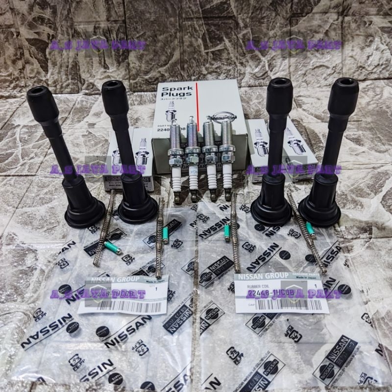 Jual SELONGSONG COIL + BUSI IRIDIUM NISSAN MARCH DATSUN GO LIVINA ...