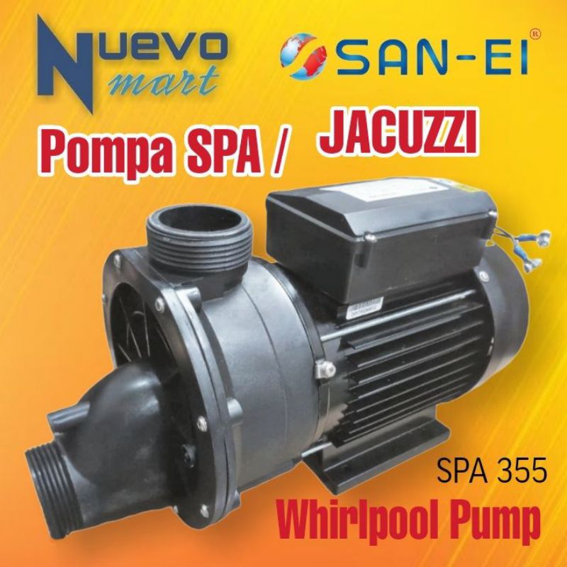 Jual Mesin Pompa Spa Jacuzzi SAN EI SPA 355 Whirlpool Bathup Sea Water ...