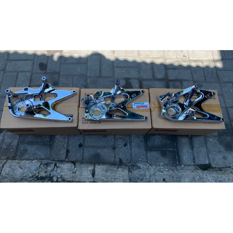 Jual swing arm arm chrome/krum/krom arm chrome yamaha nmax new arm ...