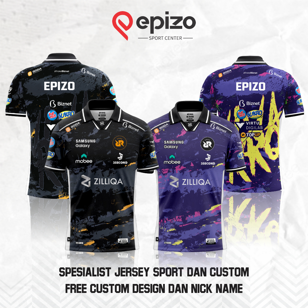 Jual JERSEY RRQ VICTOIRE S14 Terbaru 2024 free nickname termurah ...