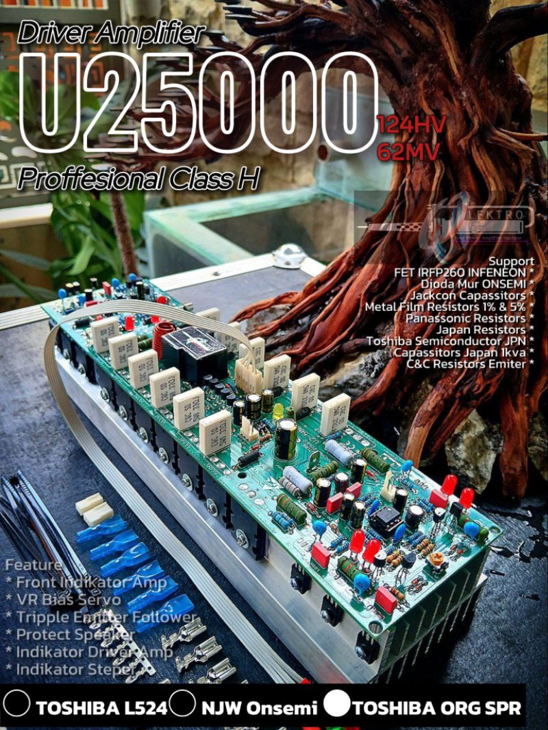 Jual Fullset BP U25000 | U2 5000 Proffesional Class H | Driver ...