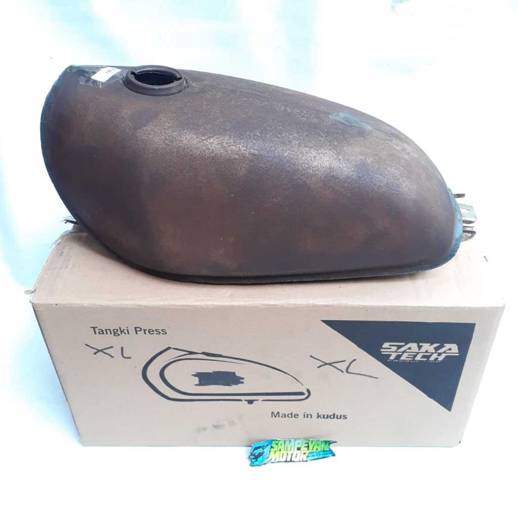 Jual Tangki Tengki bensin fuel Tank Motor Honda XL Pres Saka Tech ...