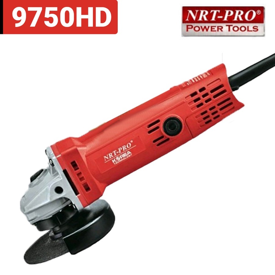Jual NRT Gerinda 4" Inch 9750HD Angle Grinder 100mm Heavy Duty Mesin ...